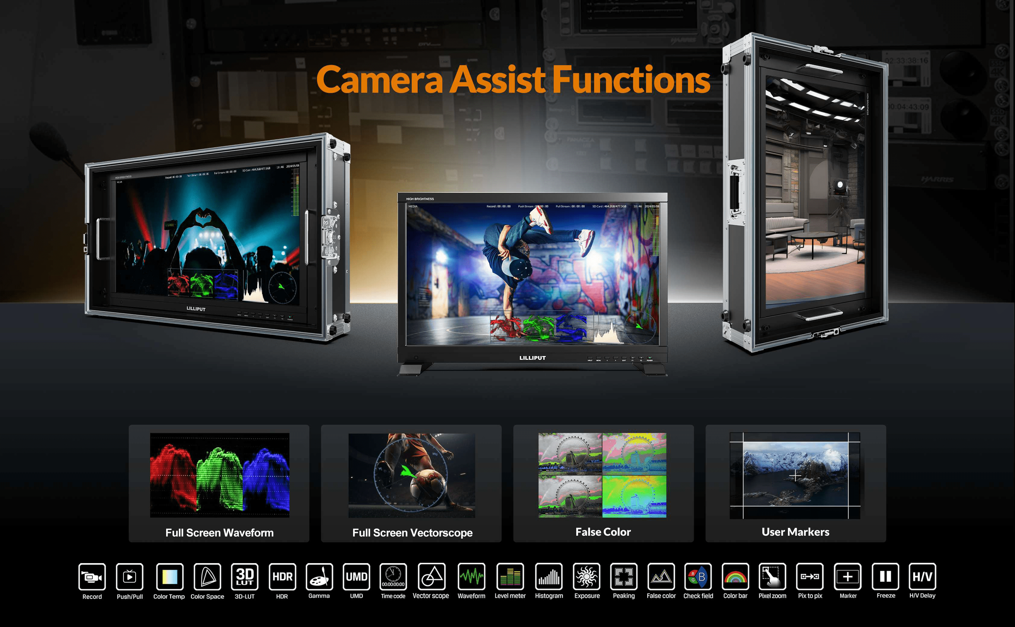 China live stream recording monitor Manufacturer and Supplier | Lilliput